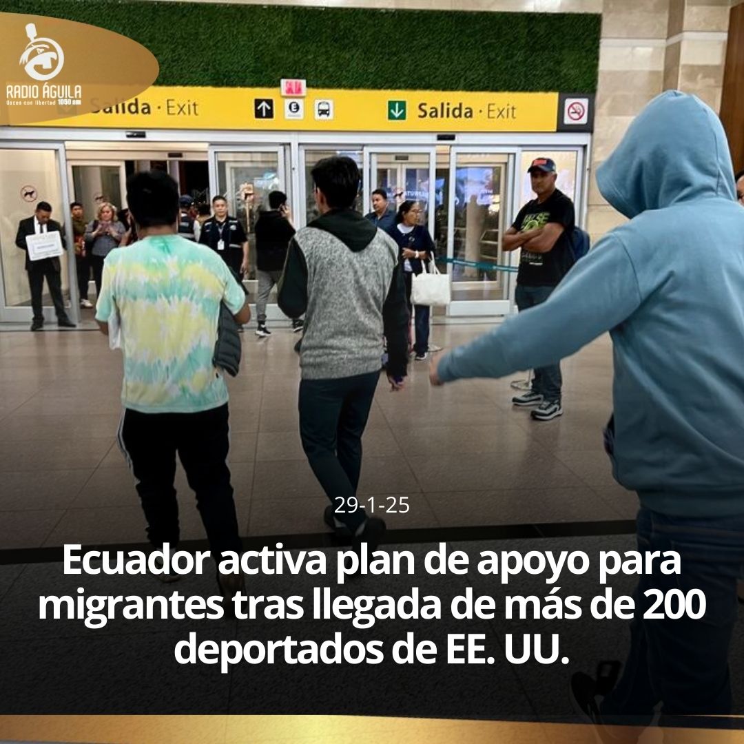 Ecuador activa plan de apoyo para migrantes tras llegada de más de 200 ...